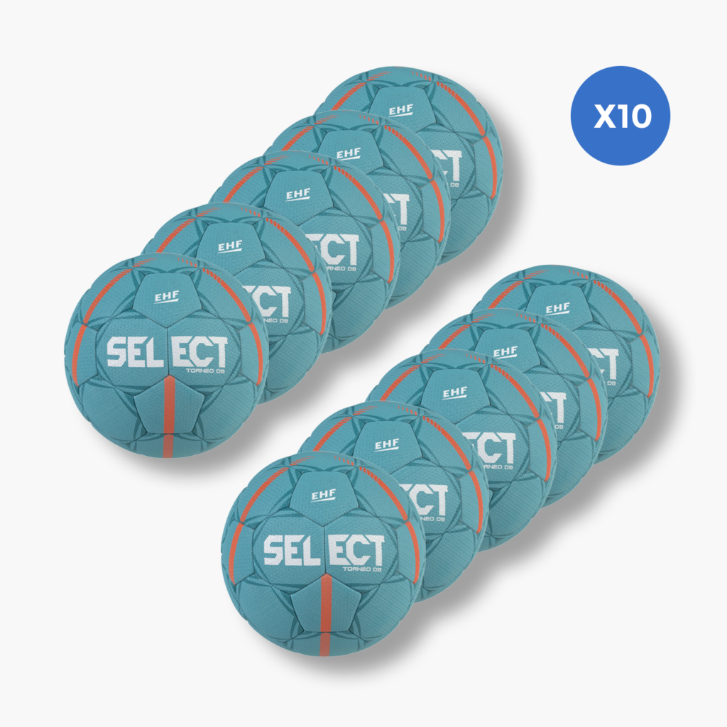 Lot de 10 ballons de handball Select Torneo DB T0 bleu – Origine Sport
